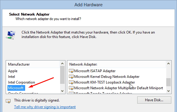 Como ativar o adaptador de loopback no Windows 10 - Software ASTER